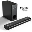 VEAT00L S50L 100W 2.2ch Sound Bars, Bluetooth 5.0, Wired & Wireless, Wall Mountable - Walmart.com