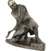 Veronese Design Bronze Finish Kneeling Templar Knight Wielding Battle ...