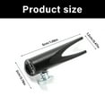 Eyebrow Pencil Sharpener Auxiliary Tool With Double Side Grooved For ...