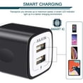 Ailkin Dual Port USB Wall Charger, 2.1A Fast Charging Block, Compact ...