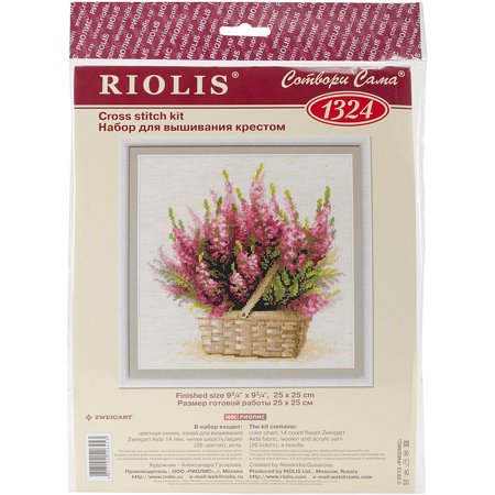 Scottish Heather Counted Cross Stitch Kit-9.75"X9.75" 14 Count ...