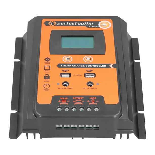Solar Controller,Solar Charge Controller 12/24V Charge Controller Solar ...