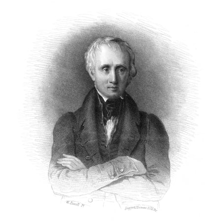 William Wordsworth /N(1770-1850). English Poet. Steel Engraving, 19Th ...