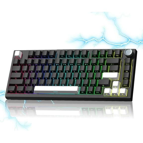 AULA S99 Pro, 99-Key, Wireless, Membrane, Gaming Keyboard, RGB, 5-Layer ...