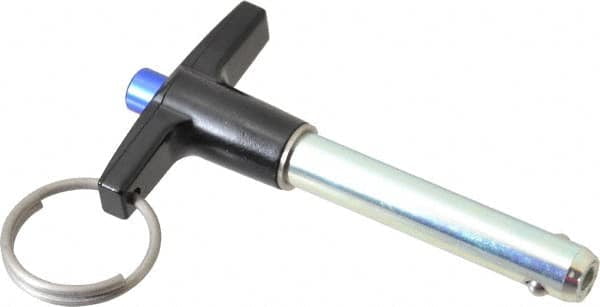 Gibraltar 3/8" Diam, 1-3/4" Usable Length, T Handle, Quick Release Pin ...