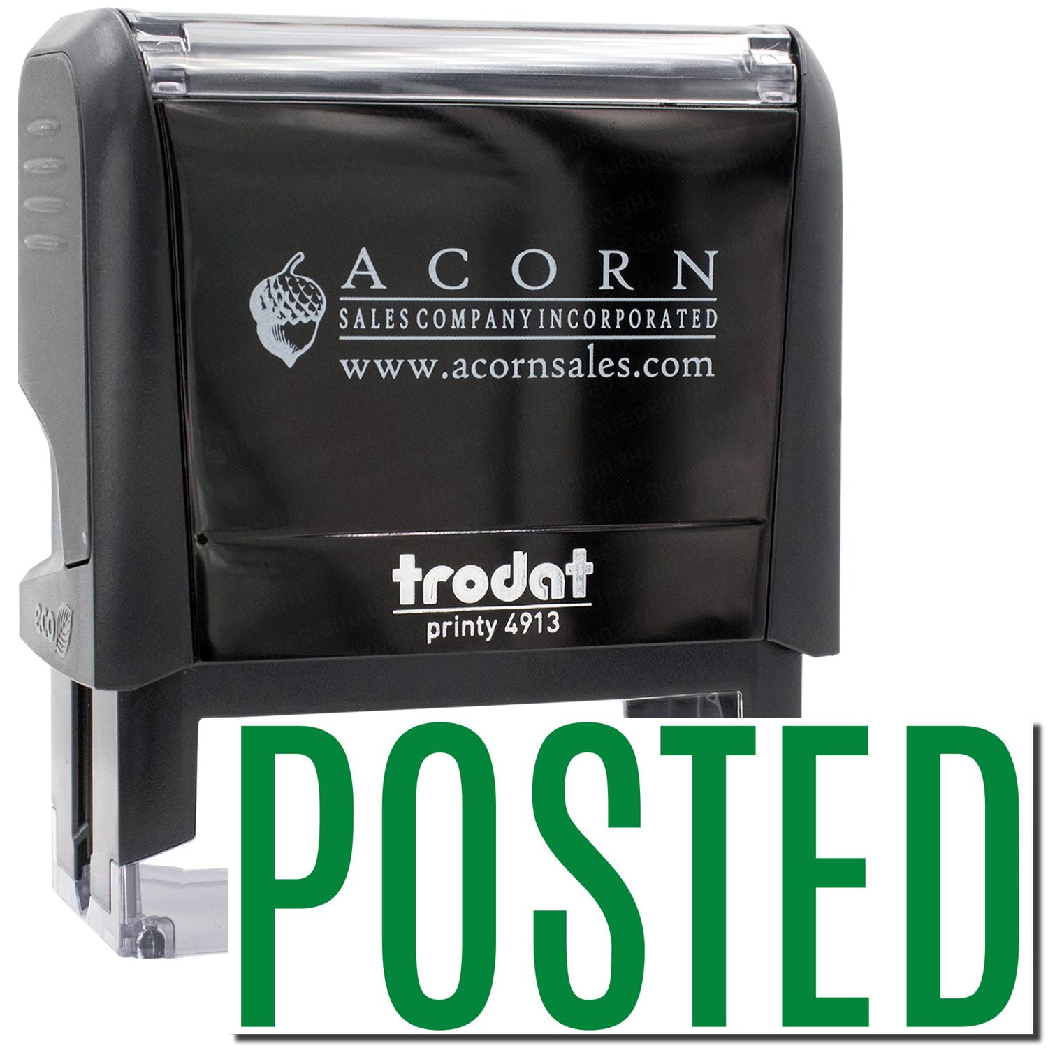 Large Self-Inking Narrow Posted Stamp, Trodat Printy 4913, Press and ...