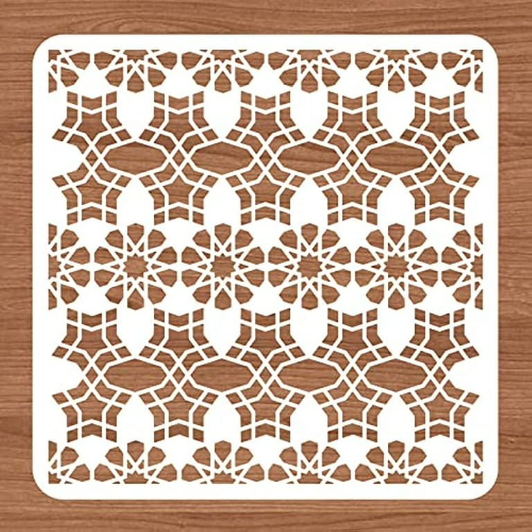 Moroccan Stencil Star