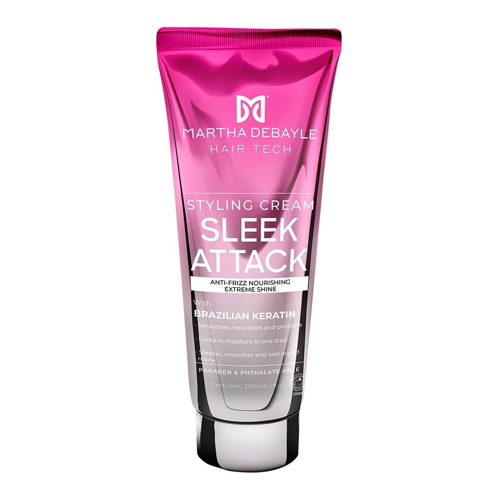 Crema para peinar Martha Debayle sleek attack 200 ml | Walmart en línea