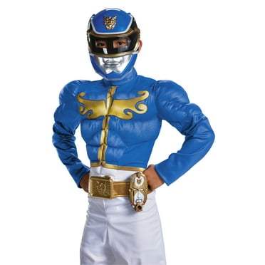 Power Rangers: Blue Ranger Classic Muscle Child Costume - Walmart.com