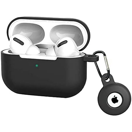 Airpod Pro Case Airtag Holder Air tag Pros Case Cover with Keychain ...