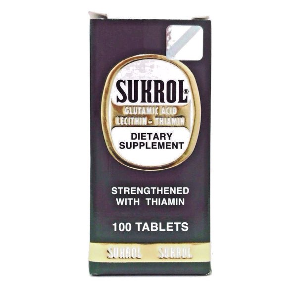 Sukrol Dietary Supplement 100 Tablets - Walmart.com - Walmart.com