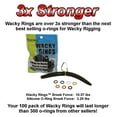 Wacky Rings - O-Rings for Wacky Rigging Senko Worms 100 orings for 4+5 ...