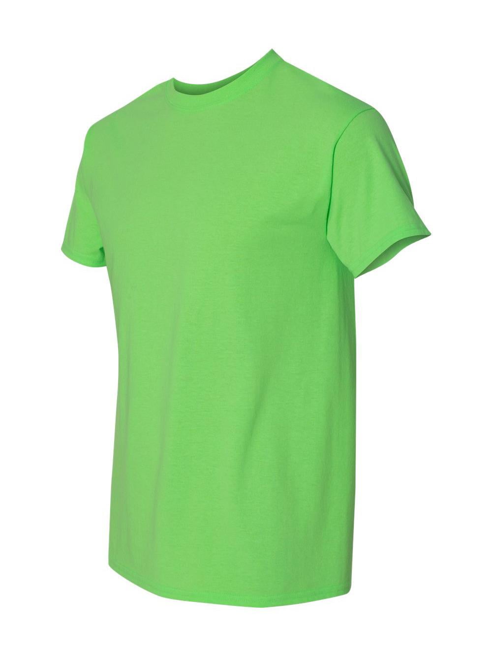 Gildan - Heavy Cotton T-Shirt - 5000 - Lime - Size: 5XL - Walmart.com