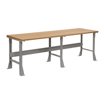 Adjustable Heavy Duty Workbench Table, C-Channel Leg, 96"W x 36"D, 1-3/ ...