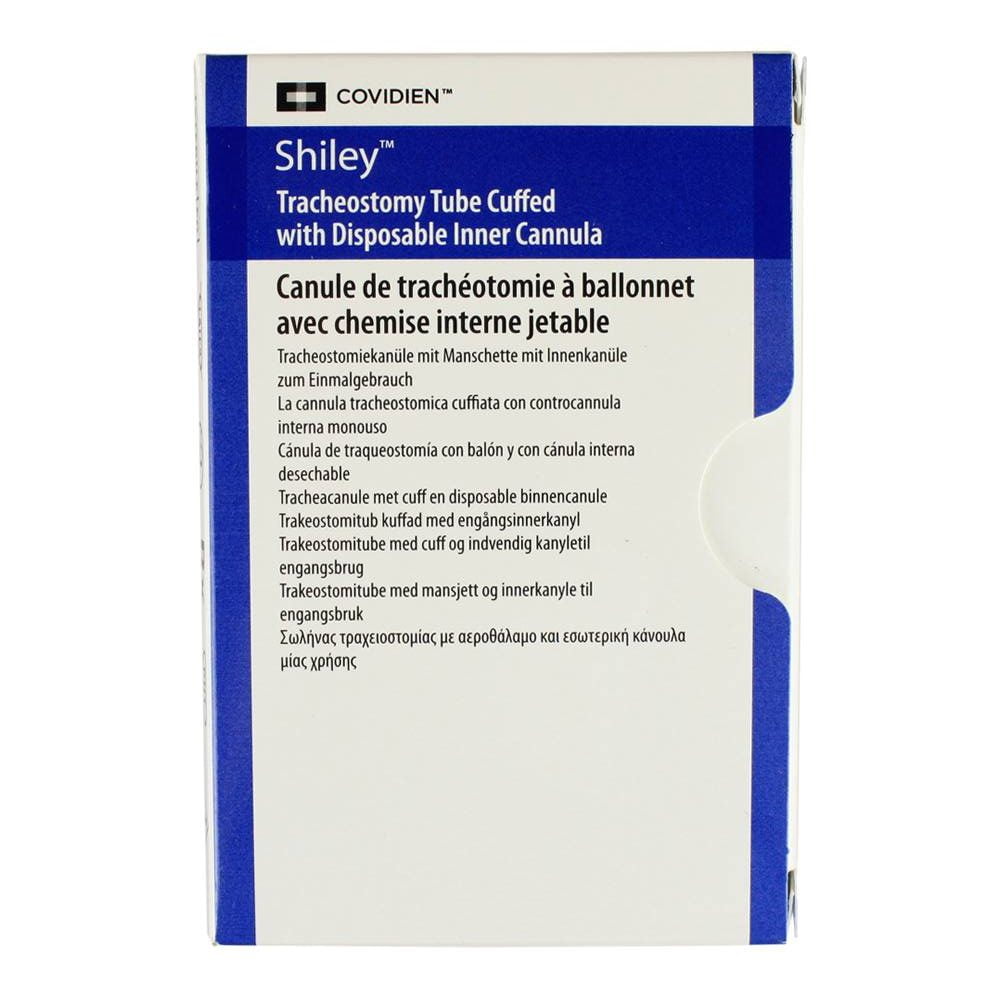 Adult Shiley Trach Size Chart