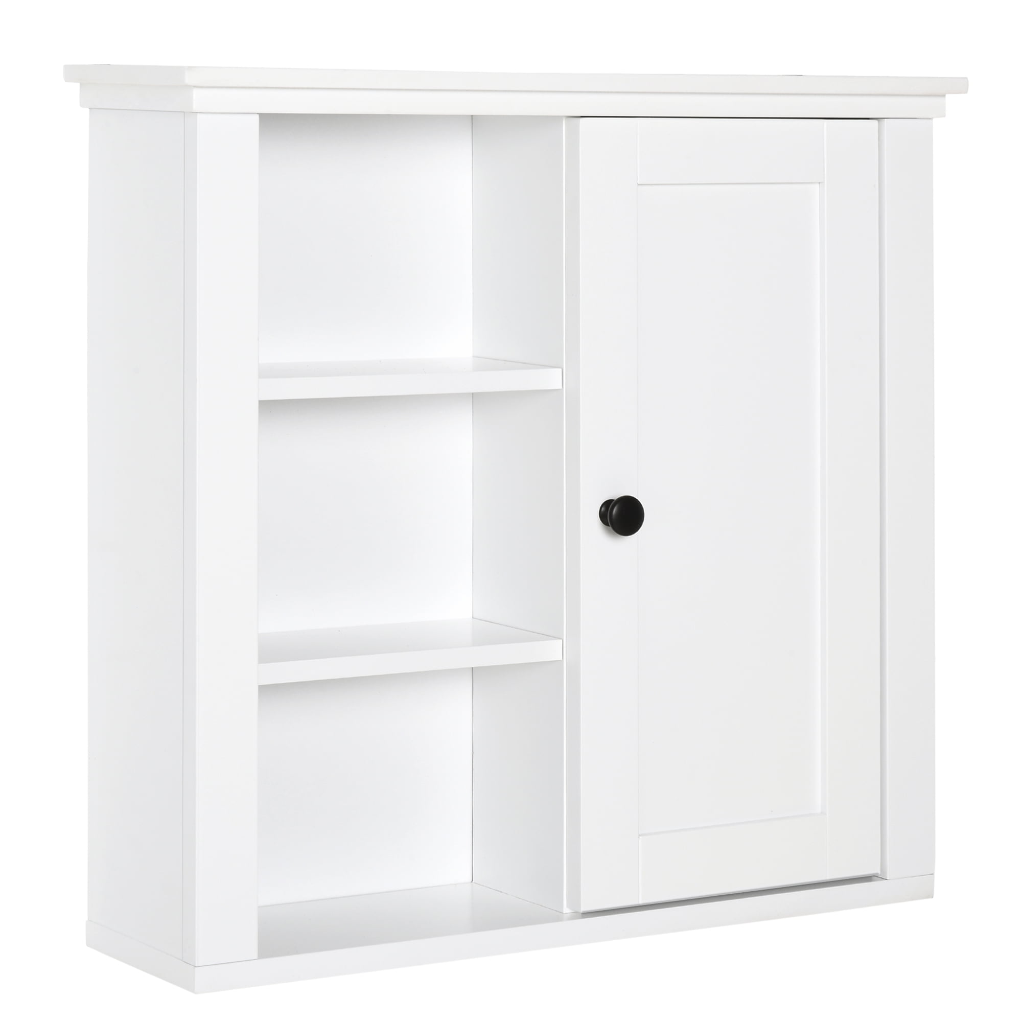 Click here for Homcom Bathroom Wall Cabinet With 3 Open Shelves... prices