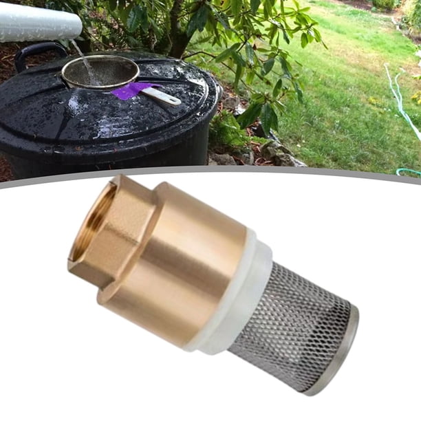 Chendee Copper Water Pump Inlet Pipe Filter Thread Filter Vertical ...
