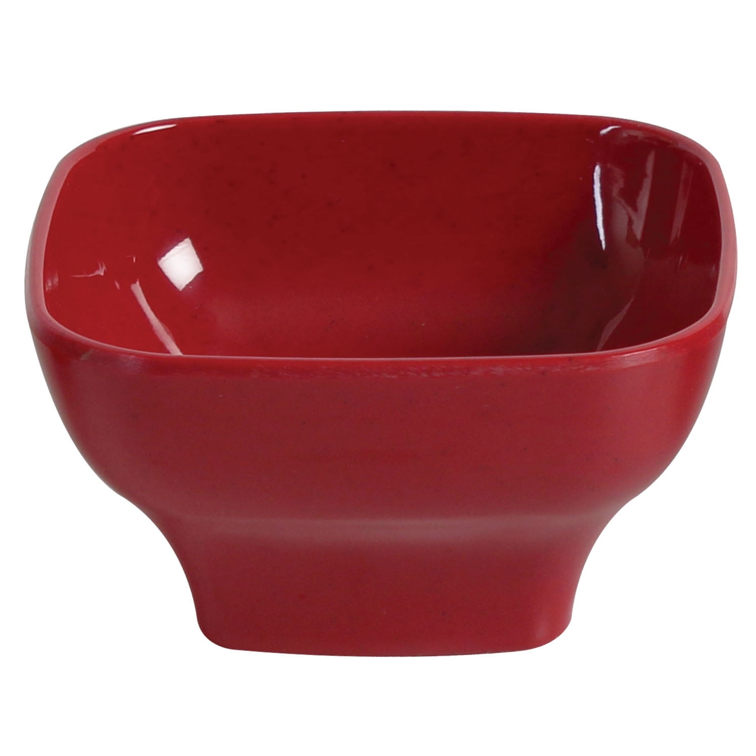 Excellante Passion Red Melamine Dinnerware Collection 4.75 x 4.75 Inch ...