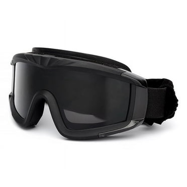 Black - Military GI Style Sun-Wind-Dust Goggles - Walmart.com