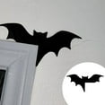 Decorative items 2024 new Black Bat Door Topper Bat Door Corner Hanging ...