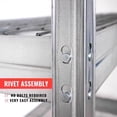 SHLF UNT 5-TIER MTL 47"W(Pack of 1) - Walmart.com