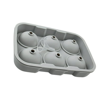 Goriertaly Silicone Sphere Ice Ball Maker Easy Release Large Ice Cube ...