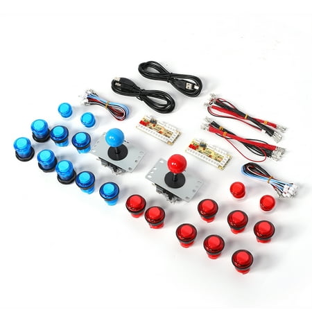 Arcade Joystick Arcade Push Buttons Arcade Accessory DIY Arcade ...