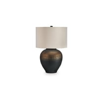 Signature Design by Ashley Newgerhard 31" Metal Table Lamp with Drum ...