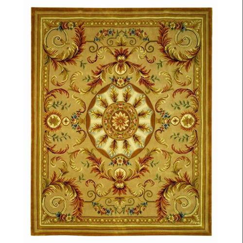 Beige & Gold Victorian Rug (3 ft. x 5 ft.) - Walmart.com