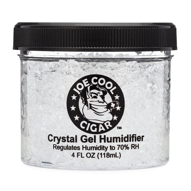 Joe Cool Cigar Crystal Gel Humidifier for Cigar Humidors (4 oz Jar ...
