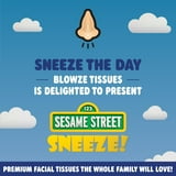 Blowze Sesame Street Sneeze Facial Tissues - Fun Character Design for ...