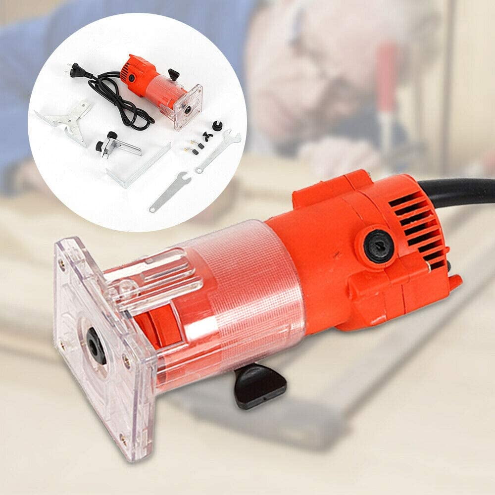 Buy Flkoendmall 300W 30000RPM Electric 1/4'' Hand Trimmer Wood Laminate ...