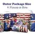 Biden Car Tissues Holder with Facial Tissues Bulk,Easy Riches Travel ...