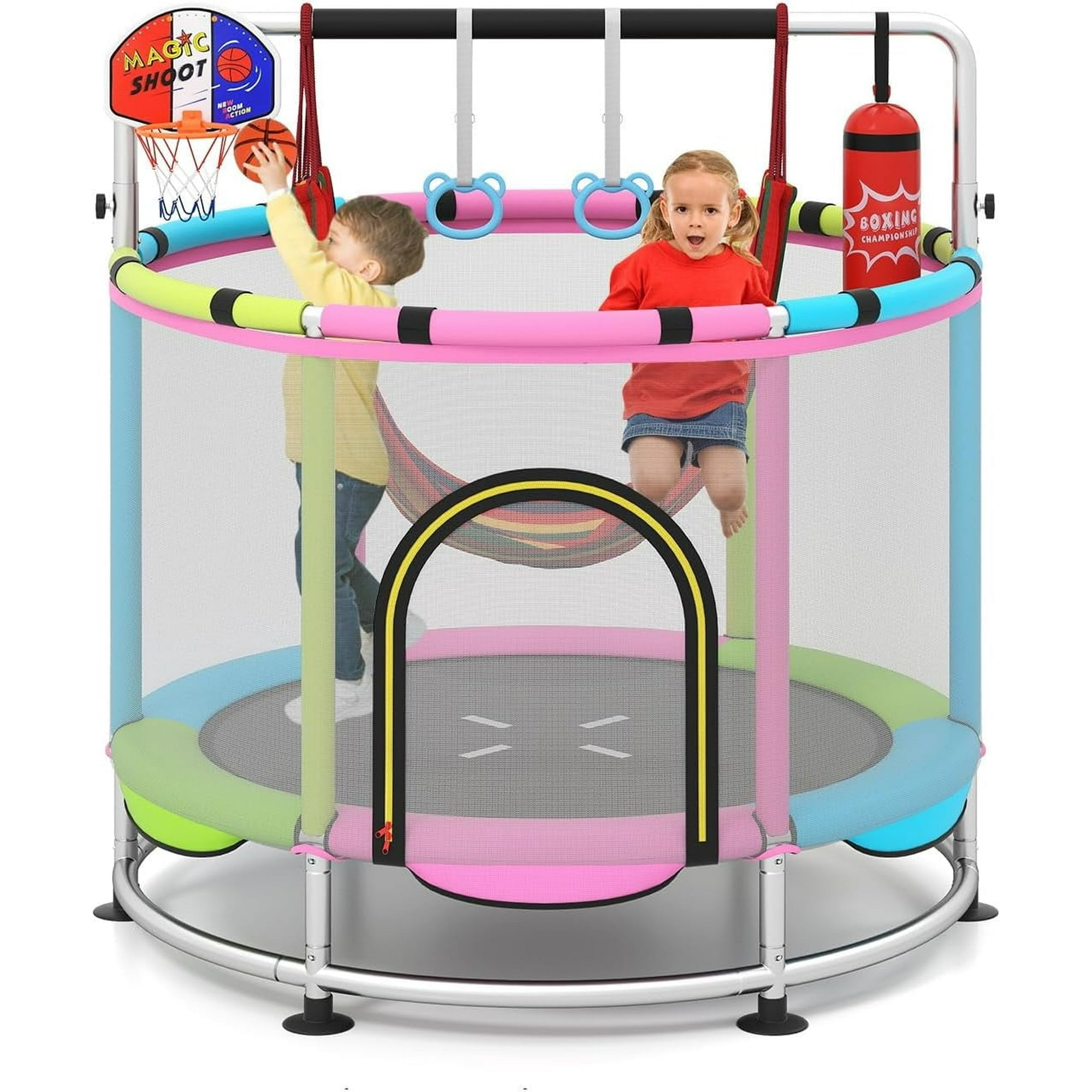 Click here for Olakids 55 Trampoline For Kids Enclosure Net Heavy... prices