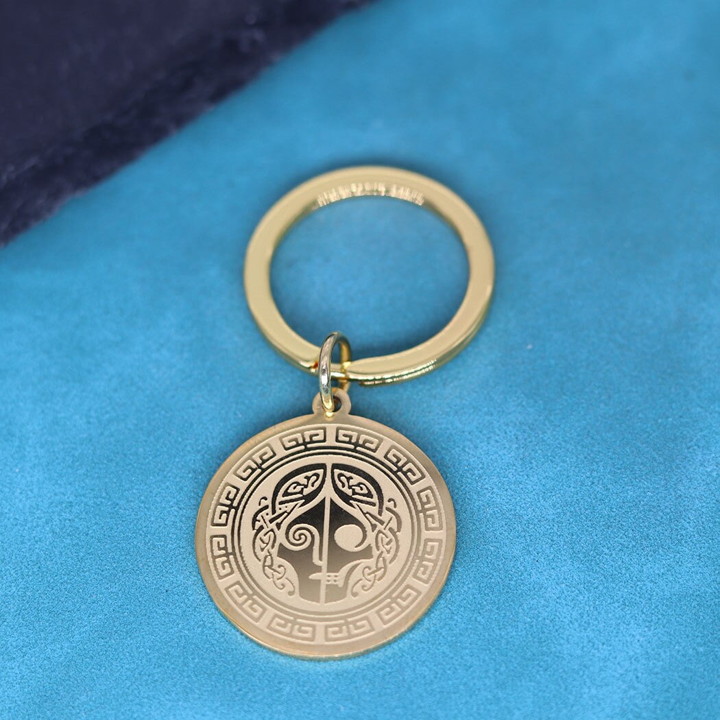 Personalized Norse Pagan Goddess Hel Pendant Keychain For Women ...