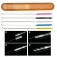 6/8/12Pieces Reusable Straw Cleaners With Nylon Bristles Straw Brush ...