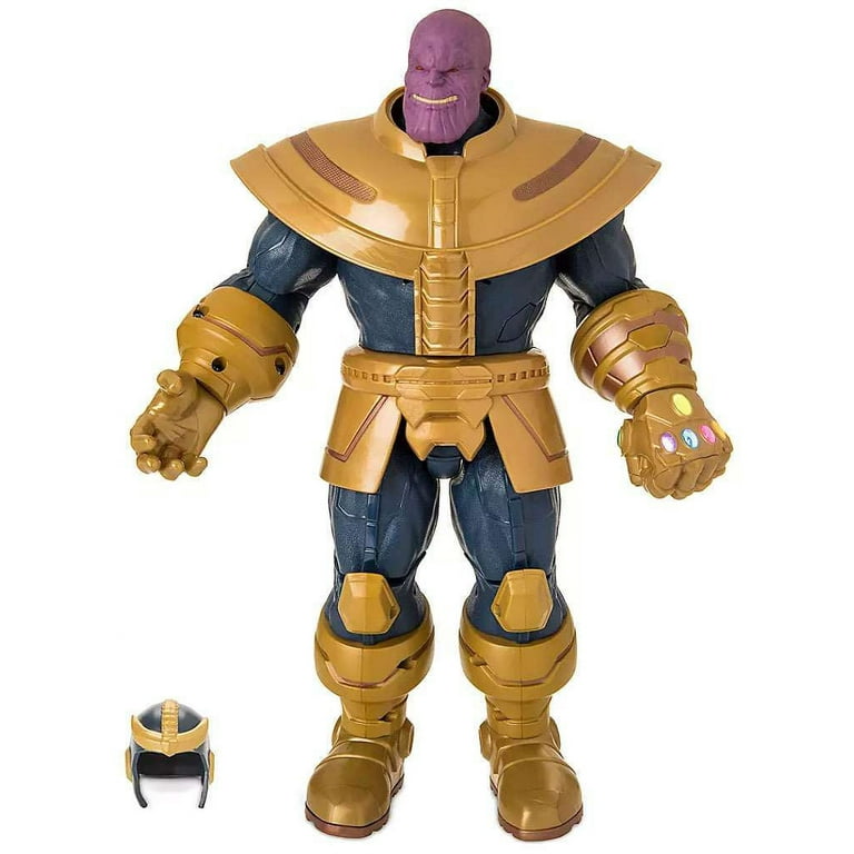 Marvel Avengers Large Thanos Talking Action Figure with Light Up Gauntlet Walmart