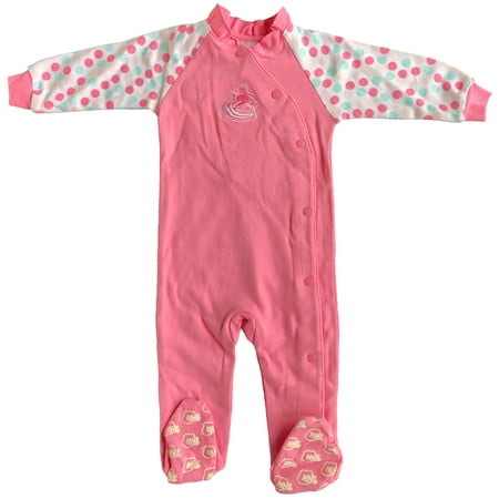 Vancouver Canucks Newborn Girls Pink Printed Sleeve Sleeper | Walmart ...