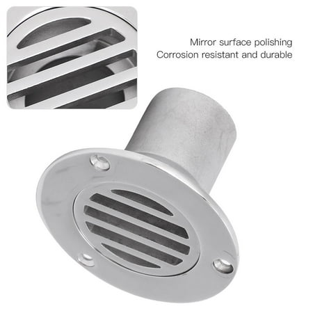 Boat Deck Water Draining Device 38MM 316 Stainless Steel Boat Deck ...