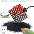 5W Reptile Heating Pad Reptile Heating Pad Under Tank Safe Fast Heating ...