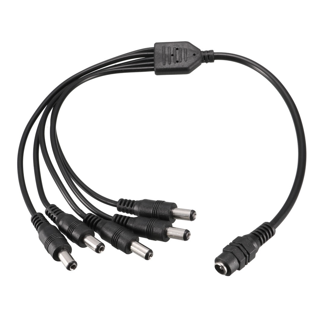 2Pcs 12V DC Splitter Cable 1 Female to 5 Male Connectors 40cm 2.1x5.5mm ...