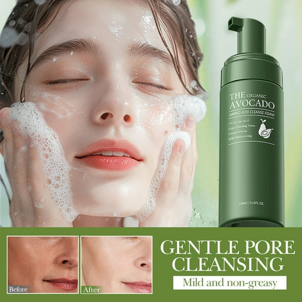 XWSHYW Limpiador Facial Deeped Cleansing Cleanser Limpiador Hidratante Hidratación Suave ...