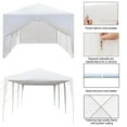 Zimtown Outdoor 10'x30' Canopy Tent for Wedding/Party with 8 Removable ...