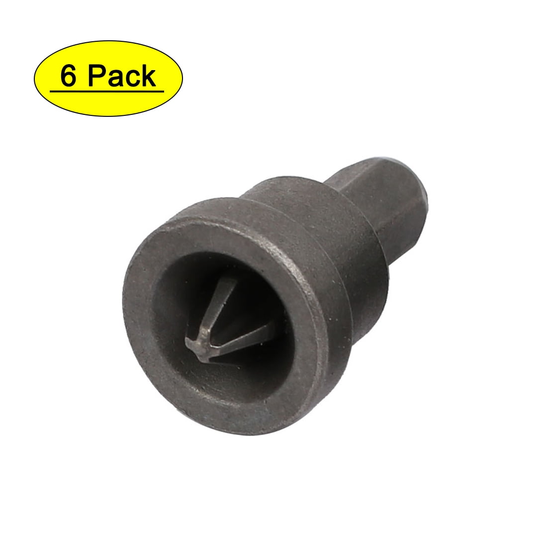 PH2 Bit Magnetic Tip Hex Shank Drywall Screw Setter Gray 6pcs - Walmart.com