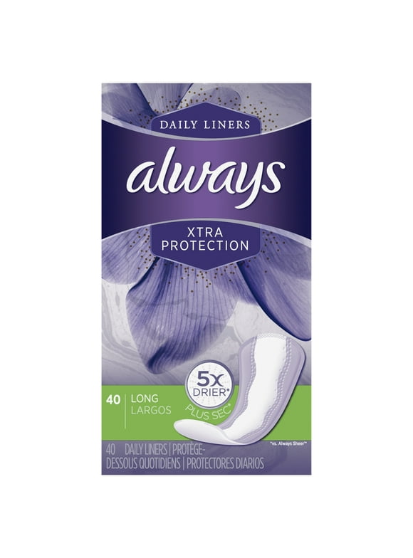 Always Panty Liners in Always - Walmart.com