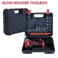 21v Power Drill Cordless Set Hammer Drill Cordless 27 Pcs Accessories