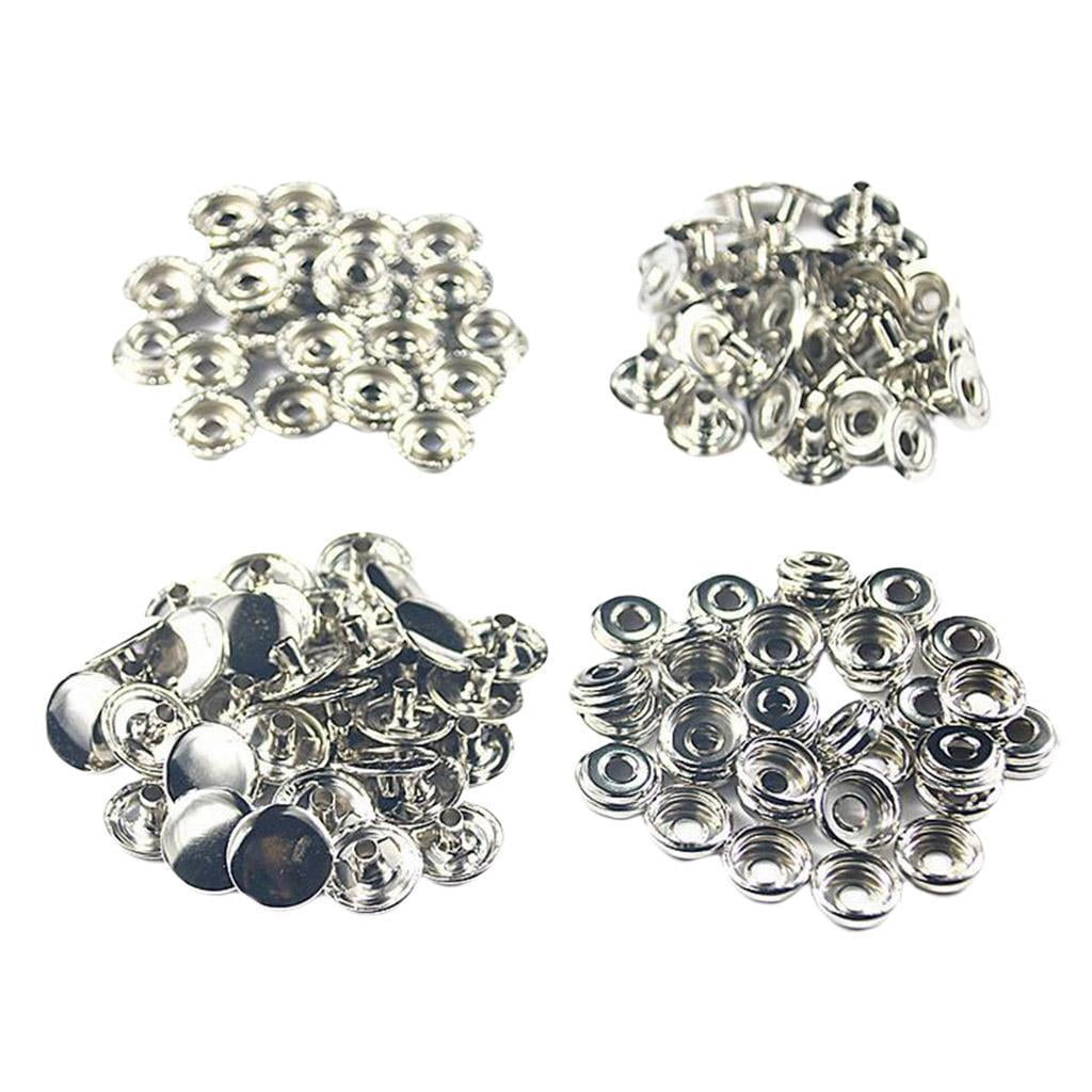 Click here for Guool 50 Sets Snap Fastener Metal Snap Fasteners S... prices