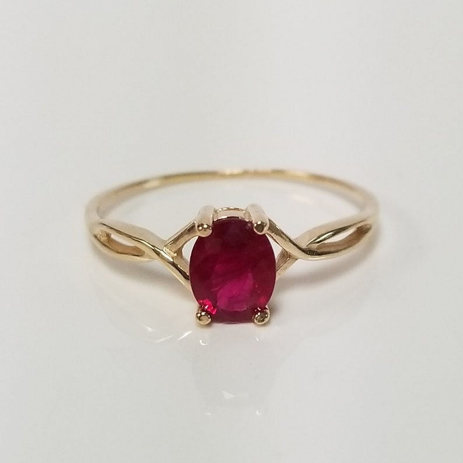 Click here for Khushi Gems Natural Ruby Gemstone Ring  Oval Cut R... prices