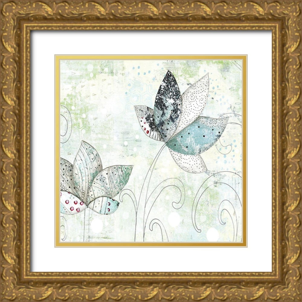 Ogren, Sarah 26x26 Gold Ornate Wood Framed with Double Matting Museum Art Print Titled - Zen ...