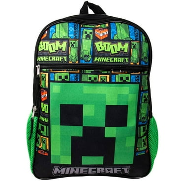 Minecraft 11" Mini Backpack with Front Pocket - Walmart.com